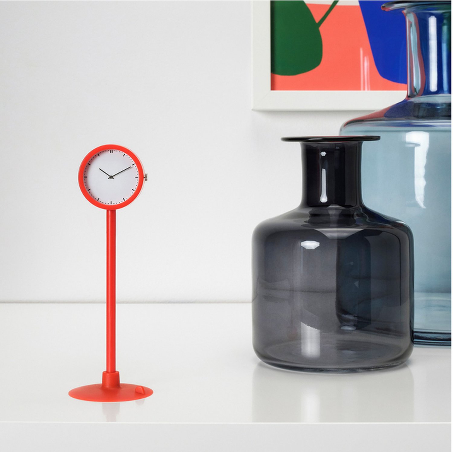 IKEA Stakig Miniature Clock RED Retro Limited Edition Vintage ...