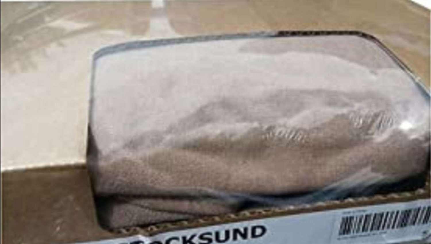 IKEA Stocksund Bench SLIPCOVER Cover LJUNGEN BEIGE Velvet