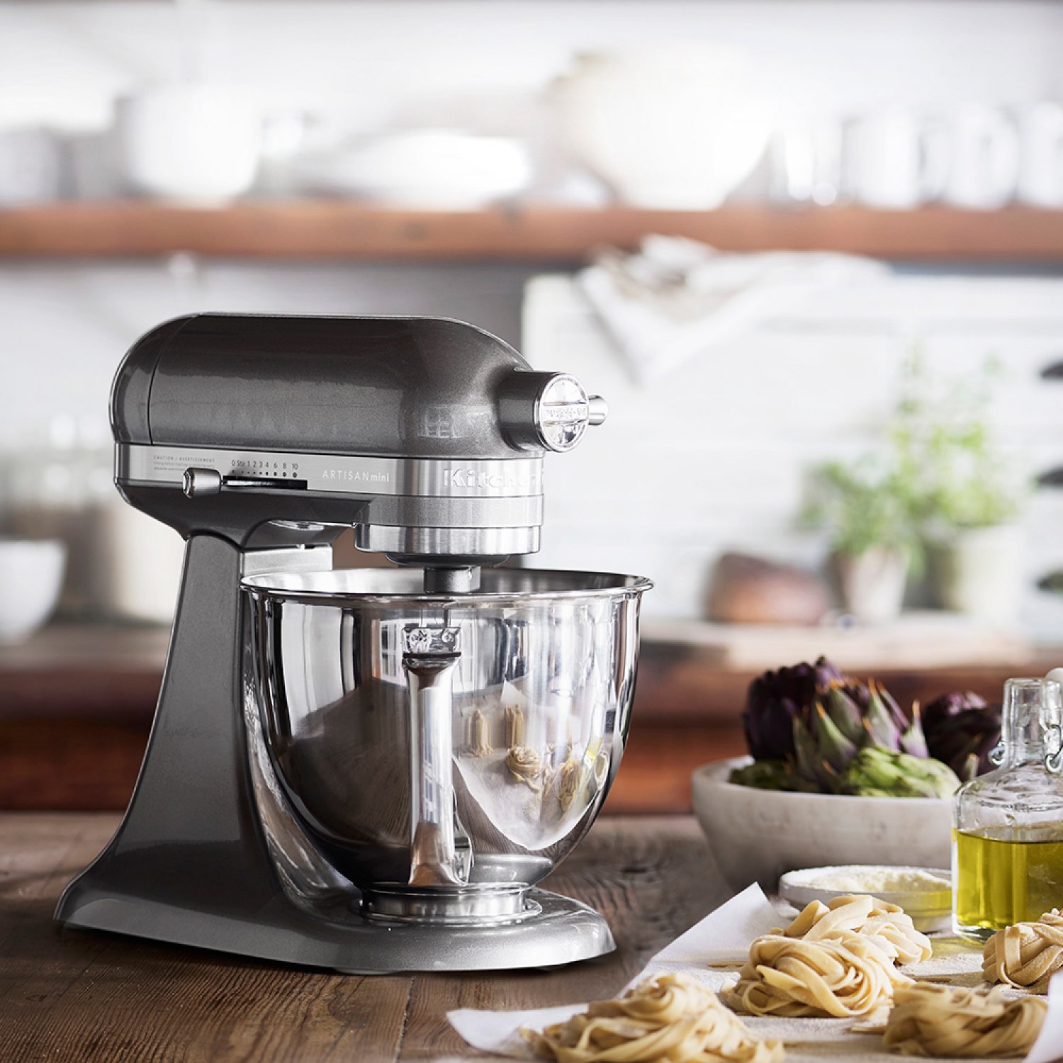 KitchenAid Artisan Mini Stand Mixer with Flex Edge Beater, 3.5-Qt ...
