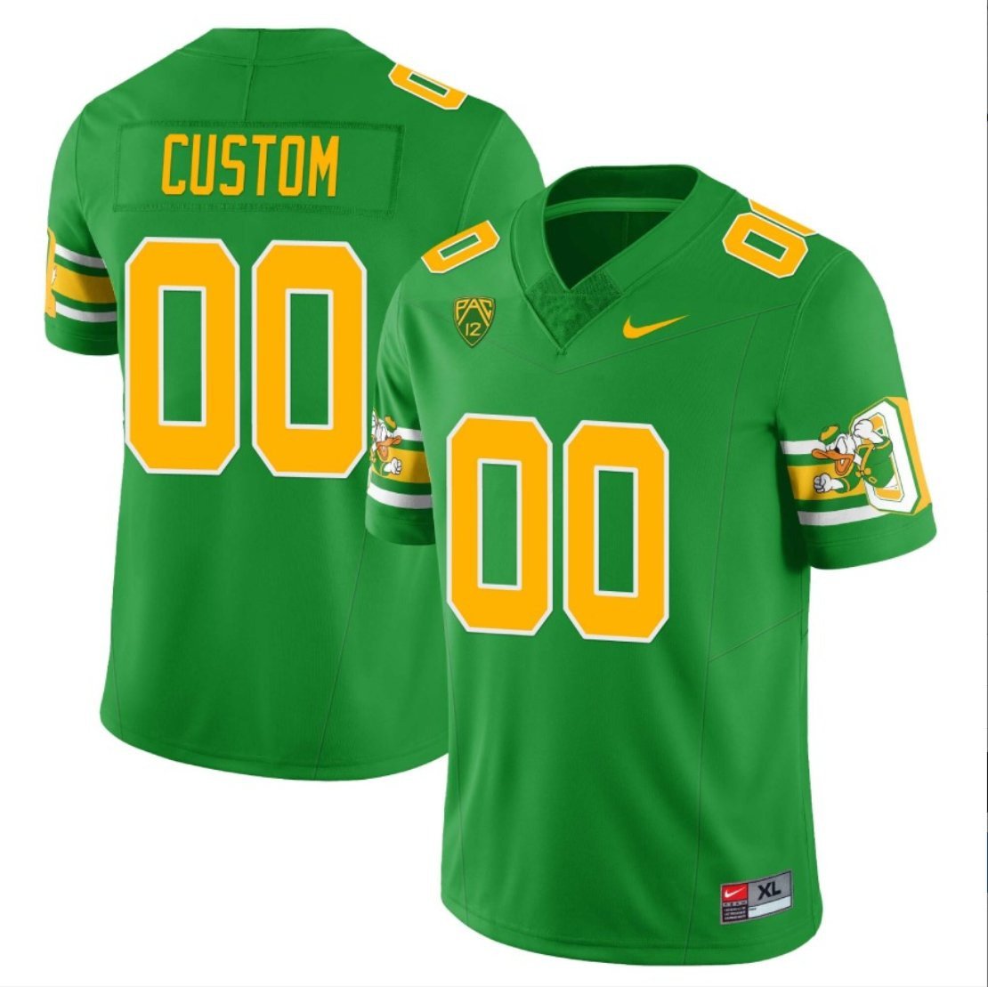 Custom Oregon Ducks Jersey Name and Number ‘Mighty Oregon’ Throwback ...
