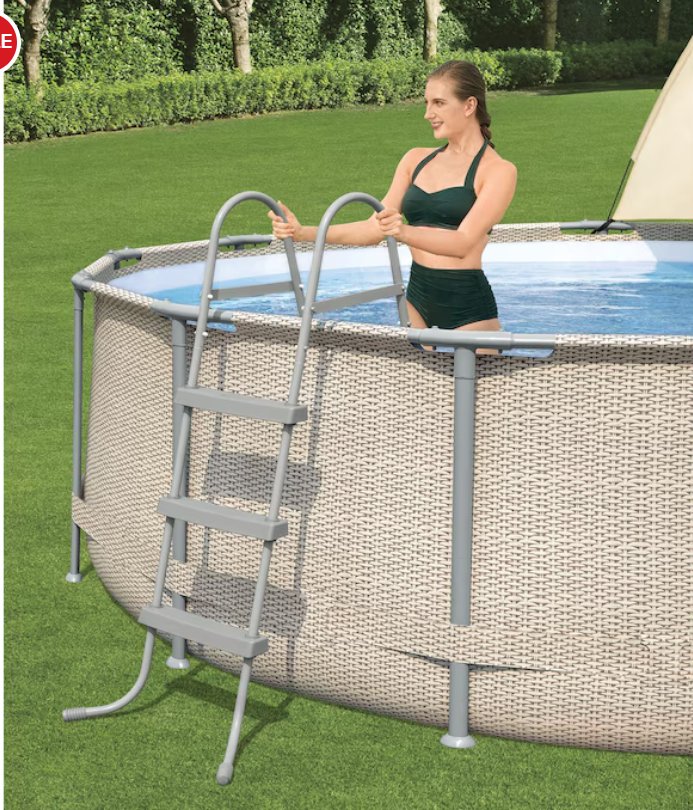 Bestway Power Steel Pool with Canopy