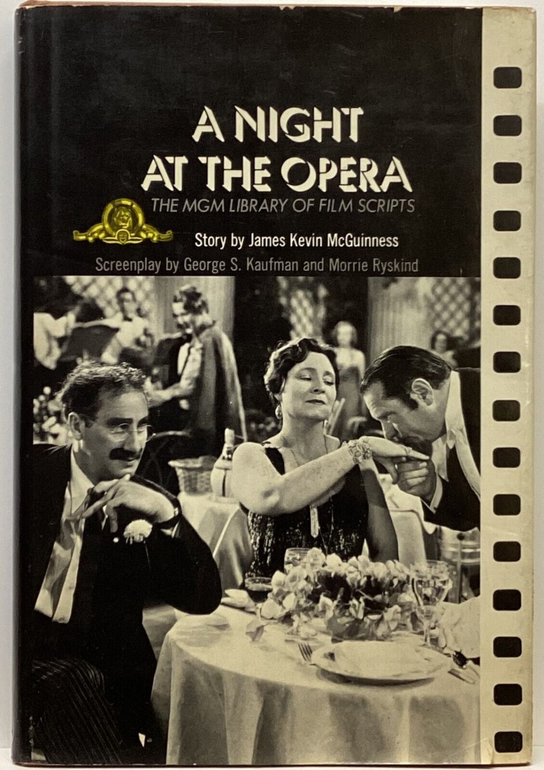A Night at the Opera - MGM Library of Film Scripts (1975 1st ed HC w ...