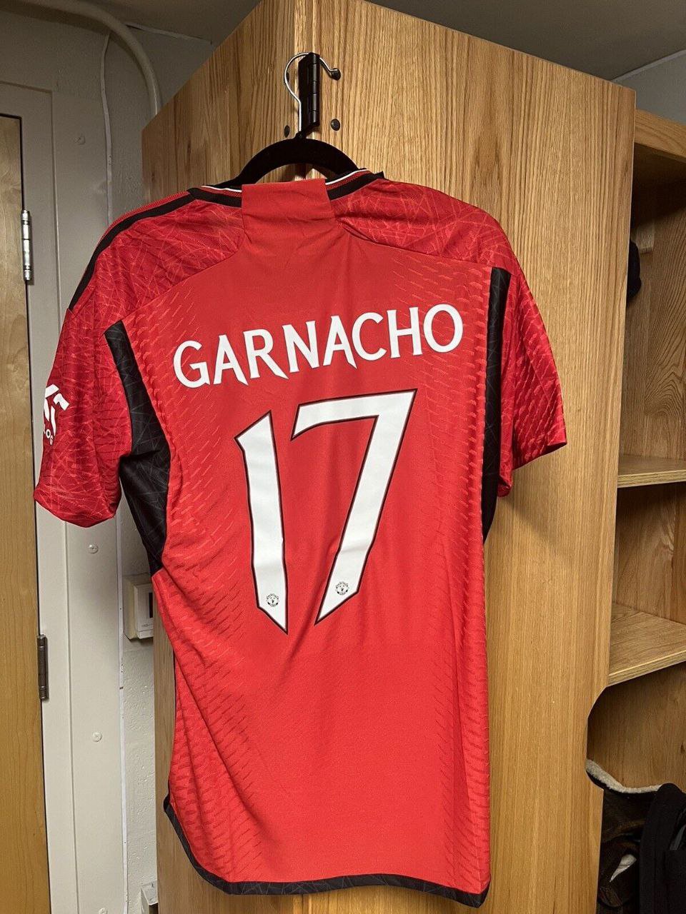 Garnacho Man United Home Men’s Shirt Jersey 23/24
