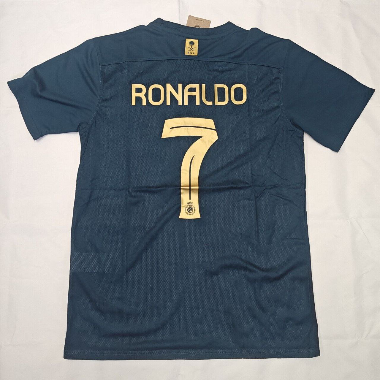 Al Nassr Ronaldo Blue Soccer Jersey New