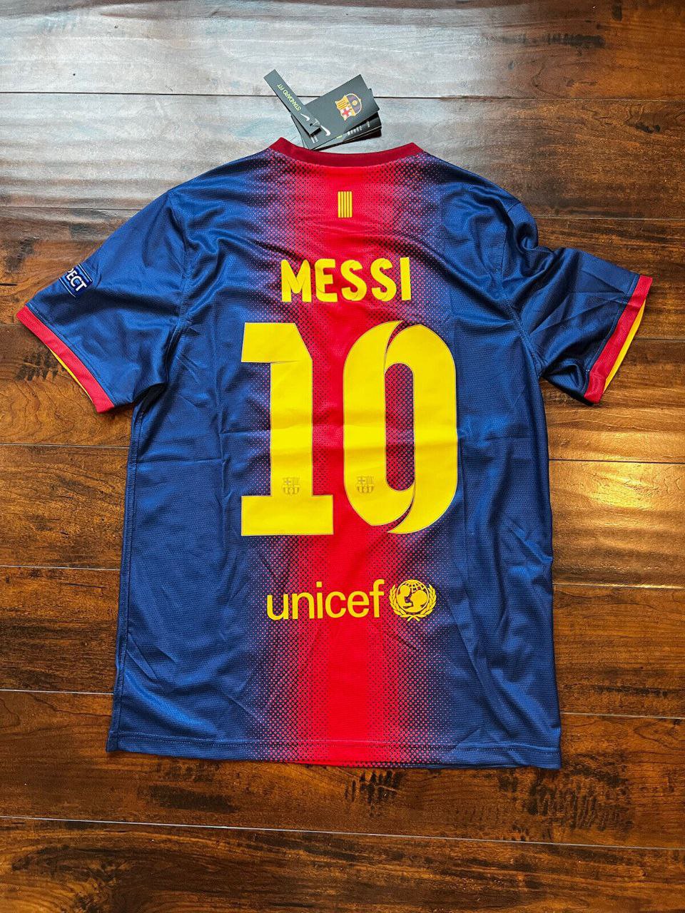 Barcelona 2012-2013 Lionel Messi Home Jersey
