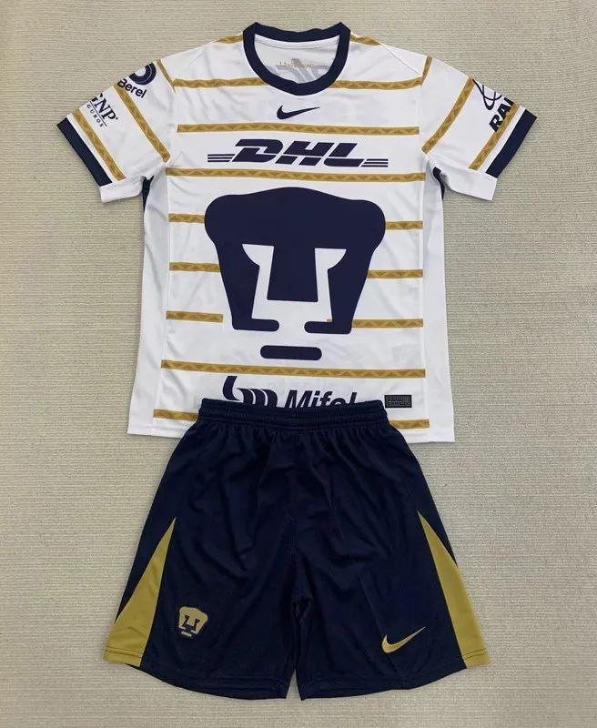 24-25 Pumas UNAM Home Kids Jersey Youths