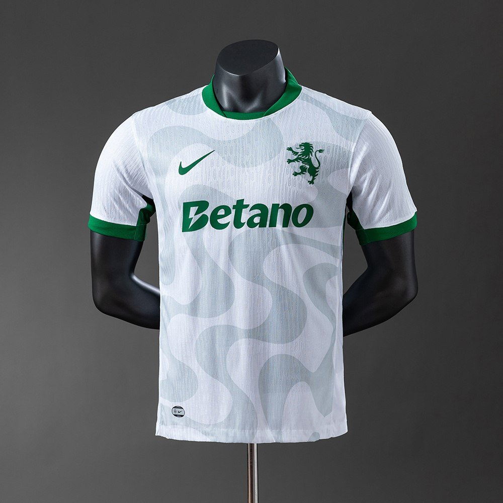 25-26 Sporting Lisbon Jersey Away Soccer Men's Shirt Sporting Lisbon ...