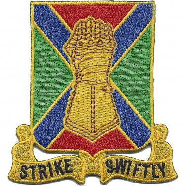 108TH ARMOR REGIMENT PATCH