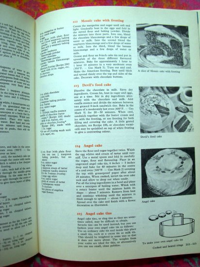 VINTAGE CAKE DECORATING BOOK WEDDING & PARTY DESSERT RECIPES OLD SCHOOL ...