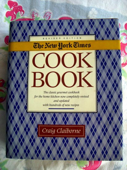 1st Edition The New York Times Cookbook by Craig Claiborne Vintage 1990