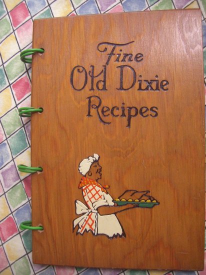 Rare Vintage 1939 Old Dixie Recipes ~ Southern Cookbook Mammy