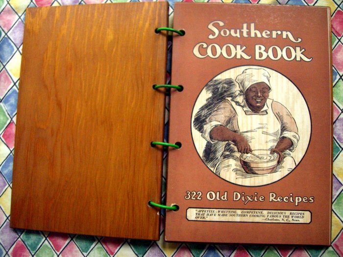 Rare Vintage 1939 Old Dixie Recipes ~ Southern Cookbook Mammy