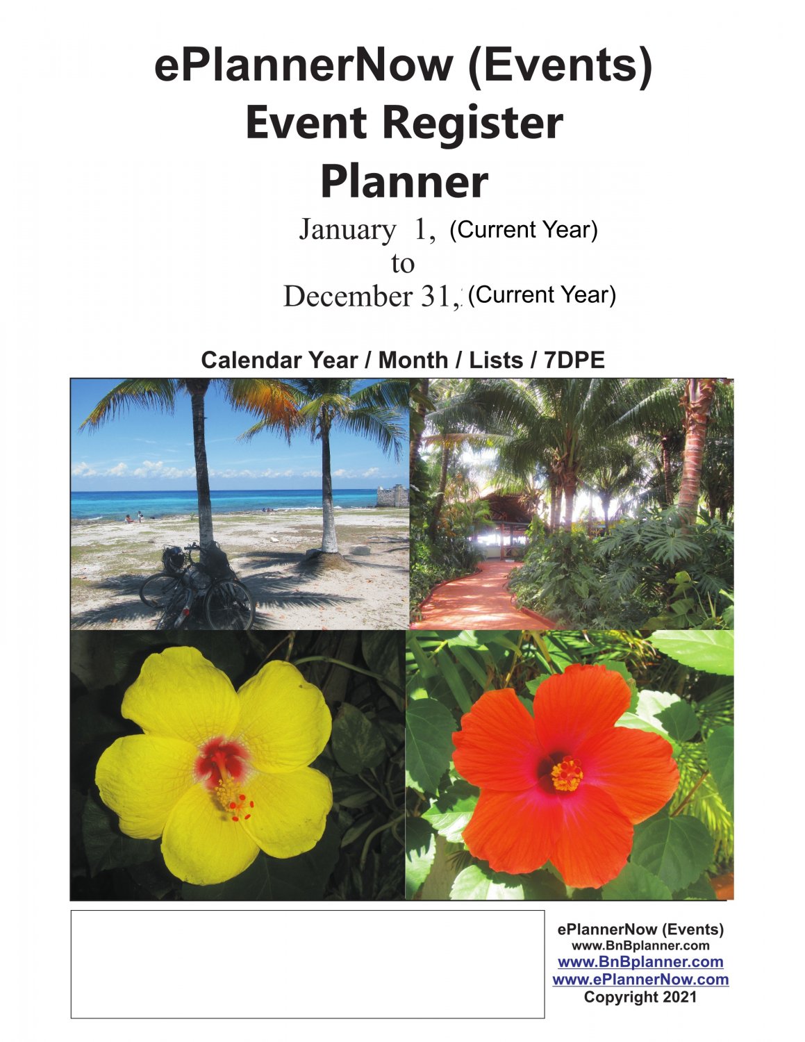 2022 Event Reservation Planner Calendars