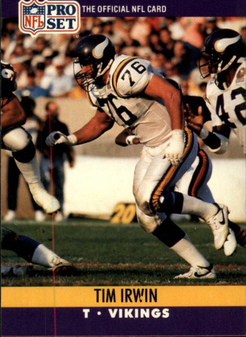 1990 Pro Set 569 Tim Irwin