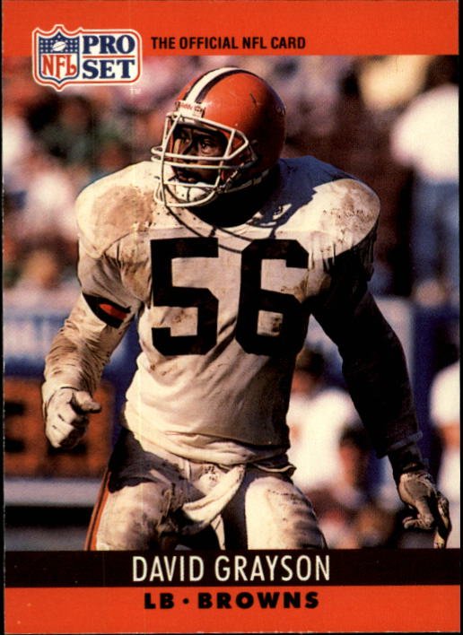 1990 Pro Set 71 David Grayson
