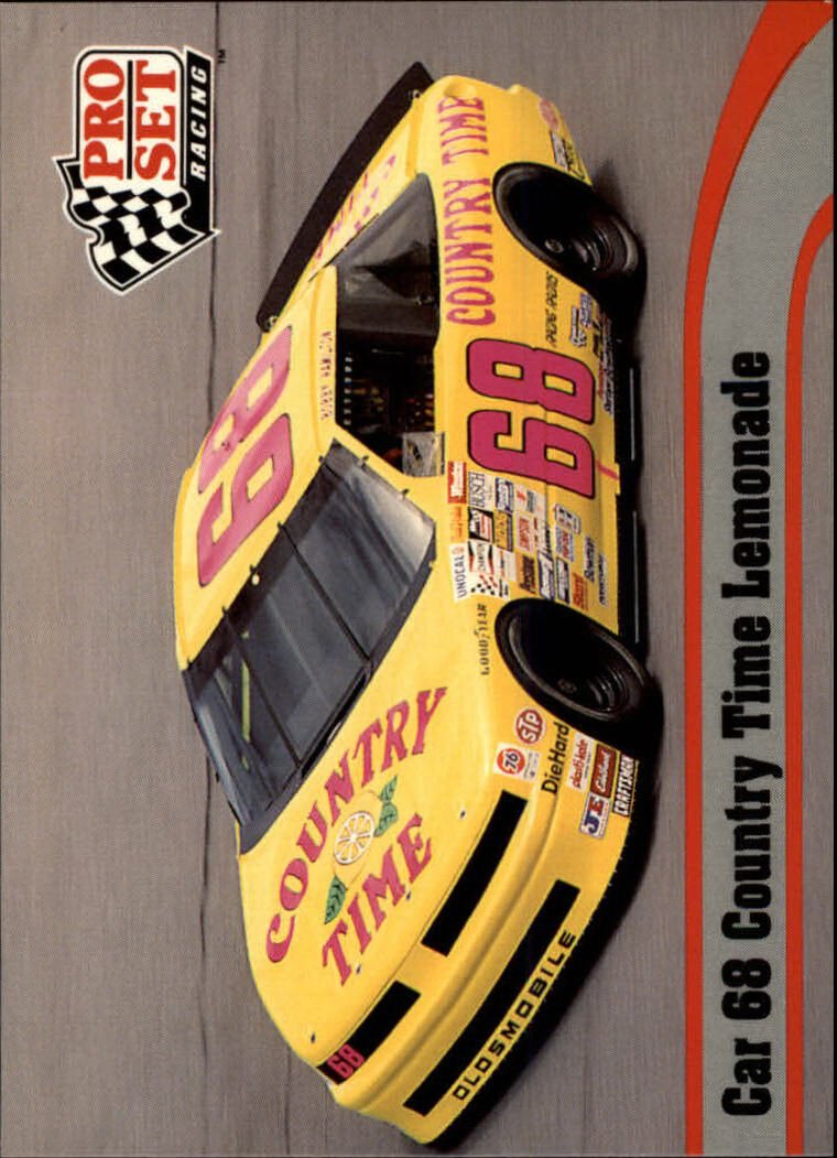 1992 Pro Set 63 Bobby Hamilton's Car