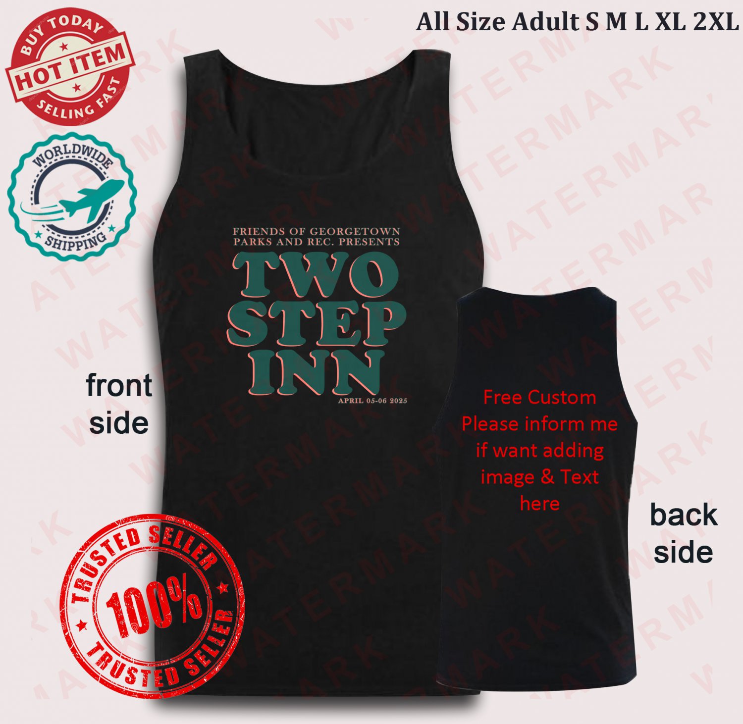 TWO STEP INN MUSIC FESTIVAL 2025 Tank top