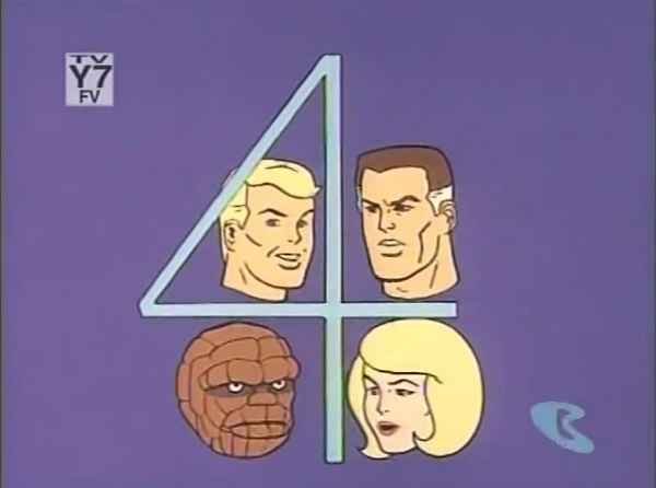 Fantastic Four 4 Animated Cartoon TV Series 1967