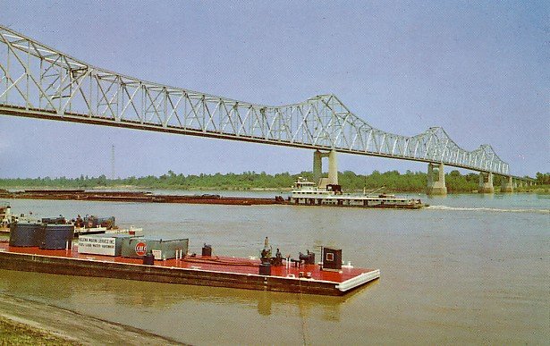 Mississippi Arkansas Bridge in Clarksdale Mississippi MS, Chrome ...
