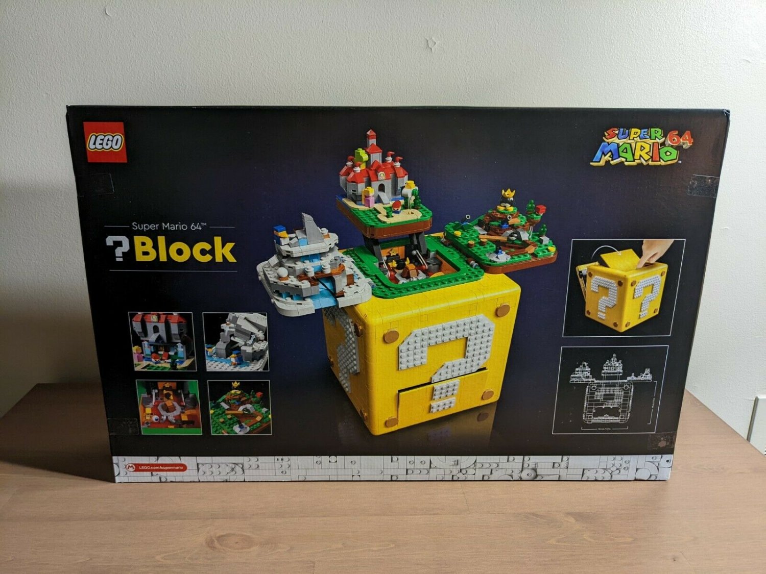 Lego Super Mario 64 Question Mark Block (71395) - Sealed Box - New