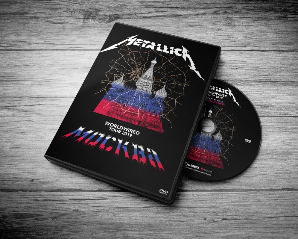 METALLICA - Live Moscow 2019 DVD