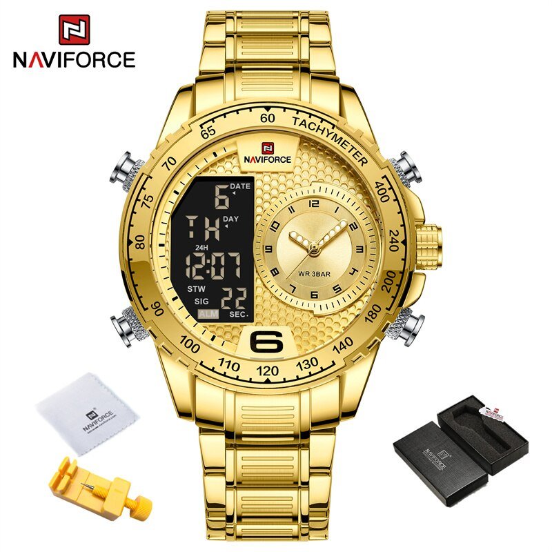 GG BOX_2022 Men's LCD Display Wristwatches Luxury Watch for Men ...