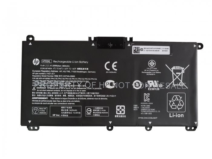 HP HT03XL Battery L11421-2C3 L11421-2D2 For Pavilion 15-CW0014AU 15 ...