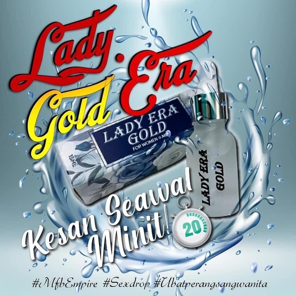 Lady Era Gold Female Aphrodisiac Sexual Drops Liquid for Women libido ...