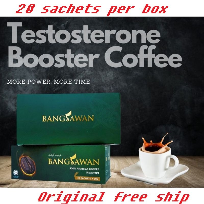 ORIGINAL Bangsawan Maca Coffee Improve Stamina Boost Sexual Activity Men 20 sachet