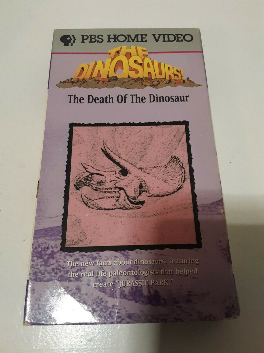 The Dinosaurs ! The Death Of The Dinosaur PBS Home Video VHS Tape