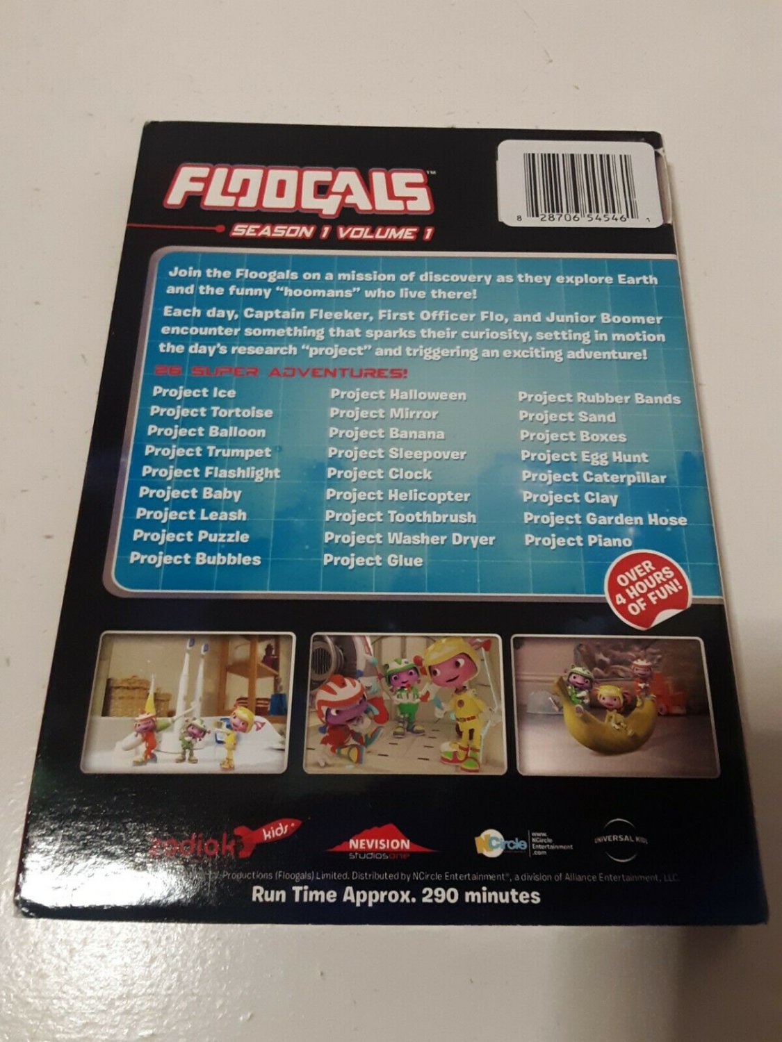 Floogals Season 1 Volume 1 DVD Brand New Factory Sealed With Slip Cover