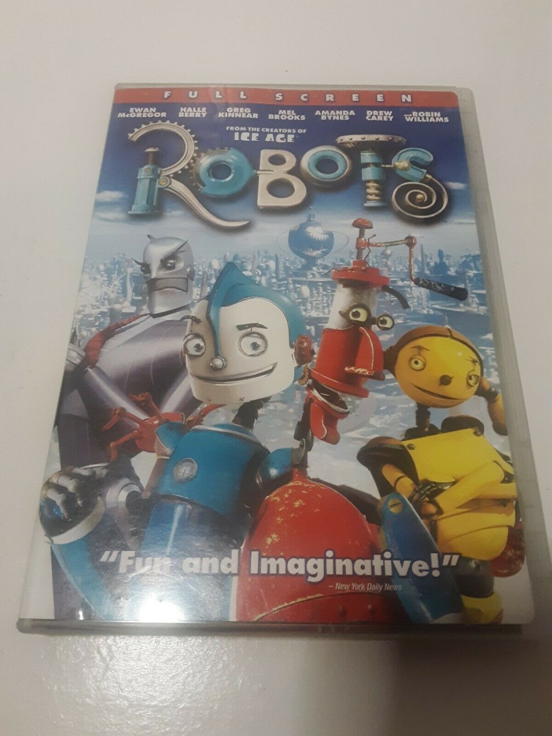 Robots DVD Robin Williams