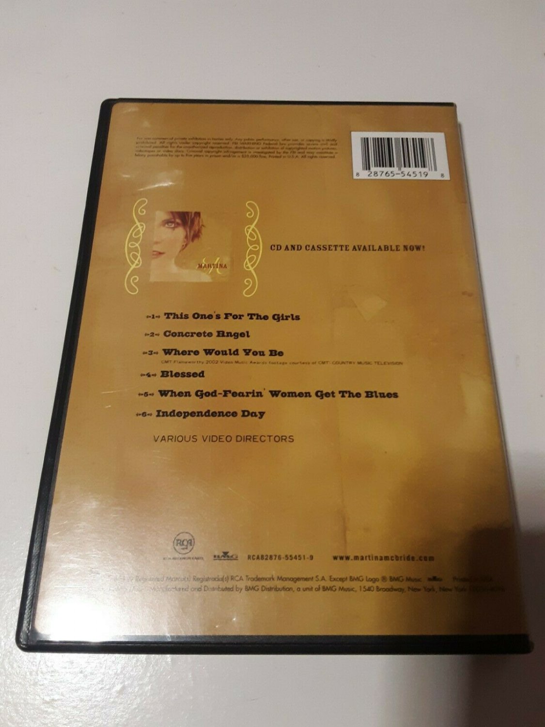 Martina McBride Martina DVD