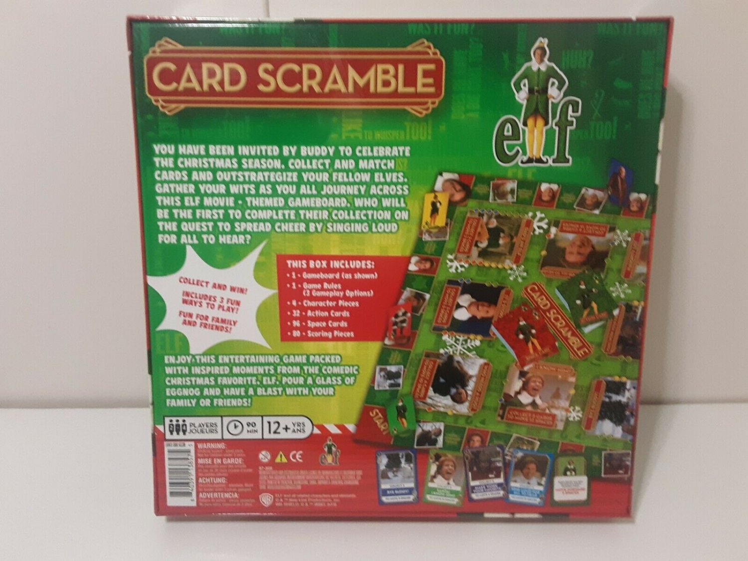 Elf Card Scramble A Game Of Collection And Strategy Board Game ...