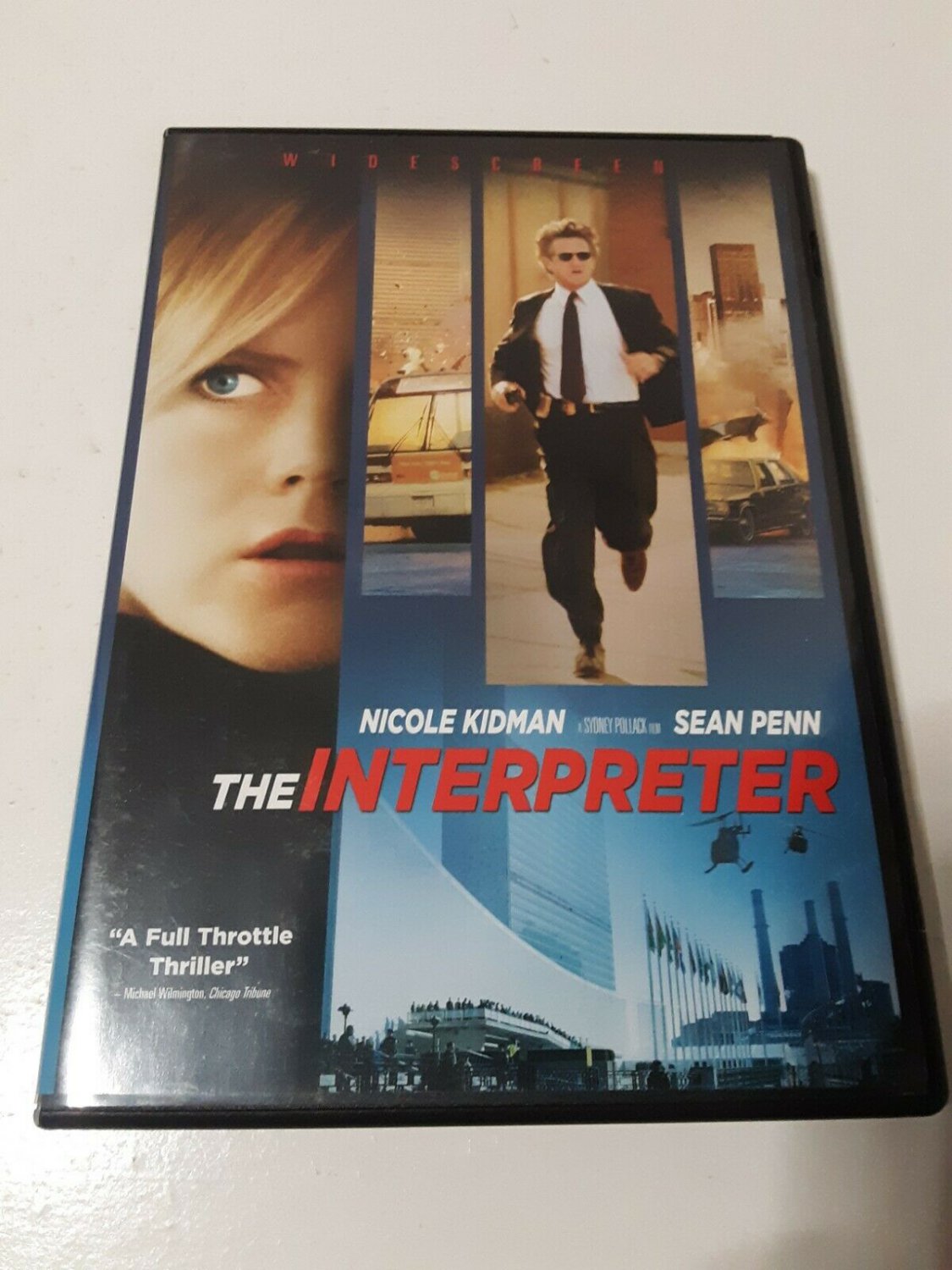 The Interpreter DVD Nicole Kidman Sean Penn