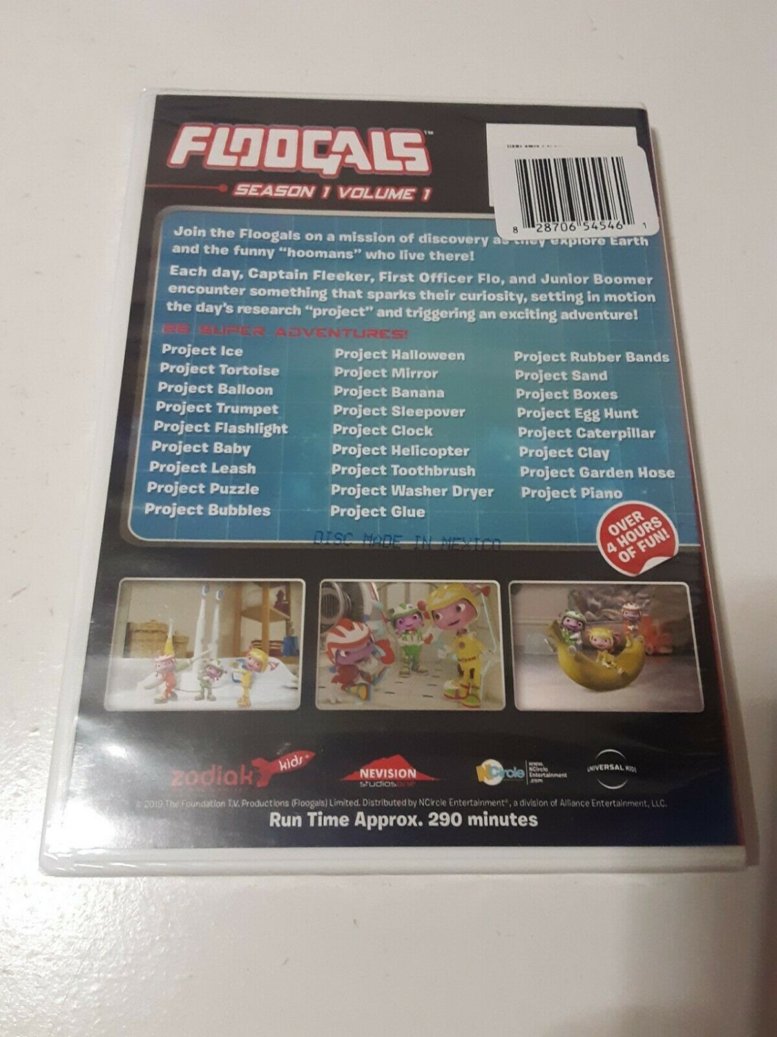 Floogals Season 1 Volume 1 DVD Brand New Factory Sealed