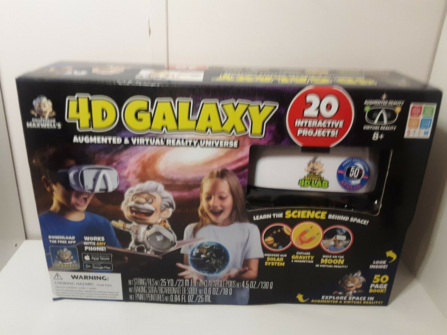 Brand New SpiceBox Professor Maxwell's 4D Galaxy Virtual Reality ...