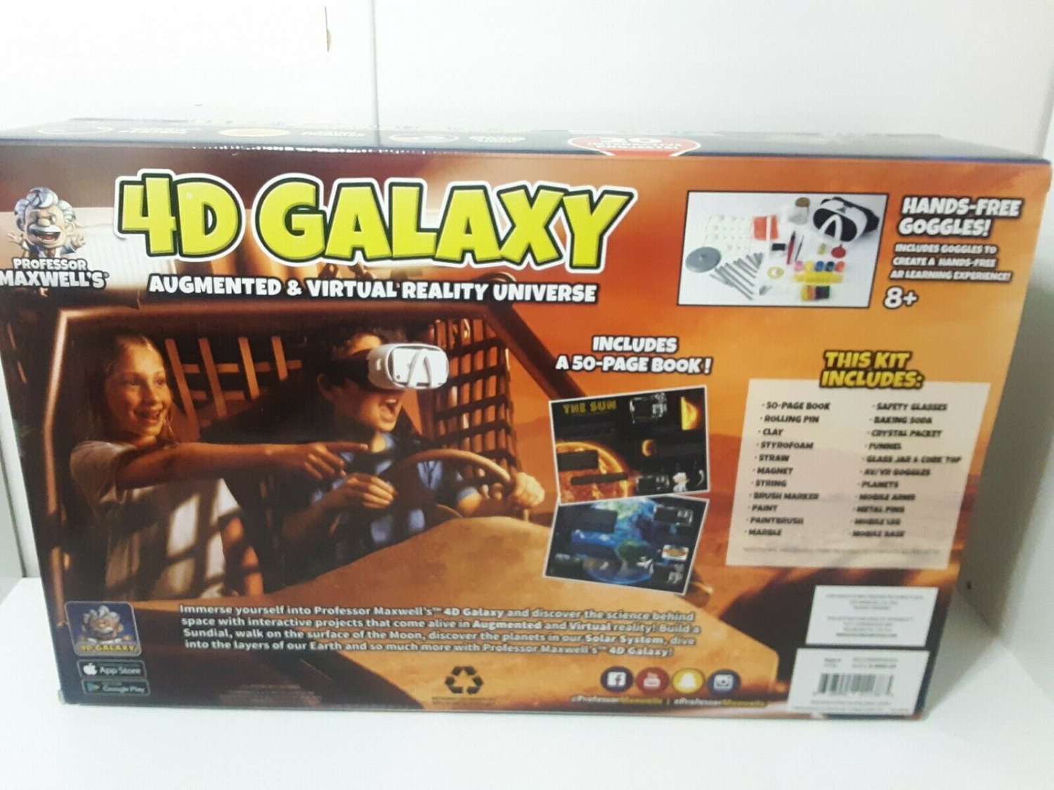 Brand New SpiceBox Professor Maxwell's 4D Galaxy Virtual Reality ...