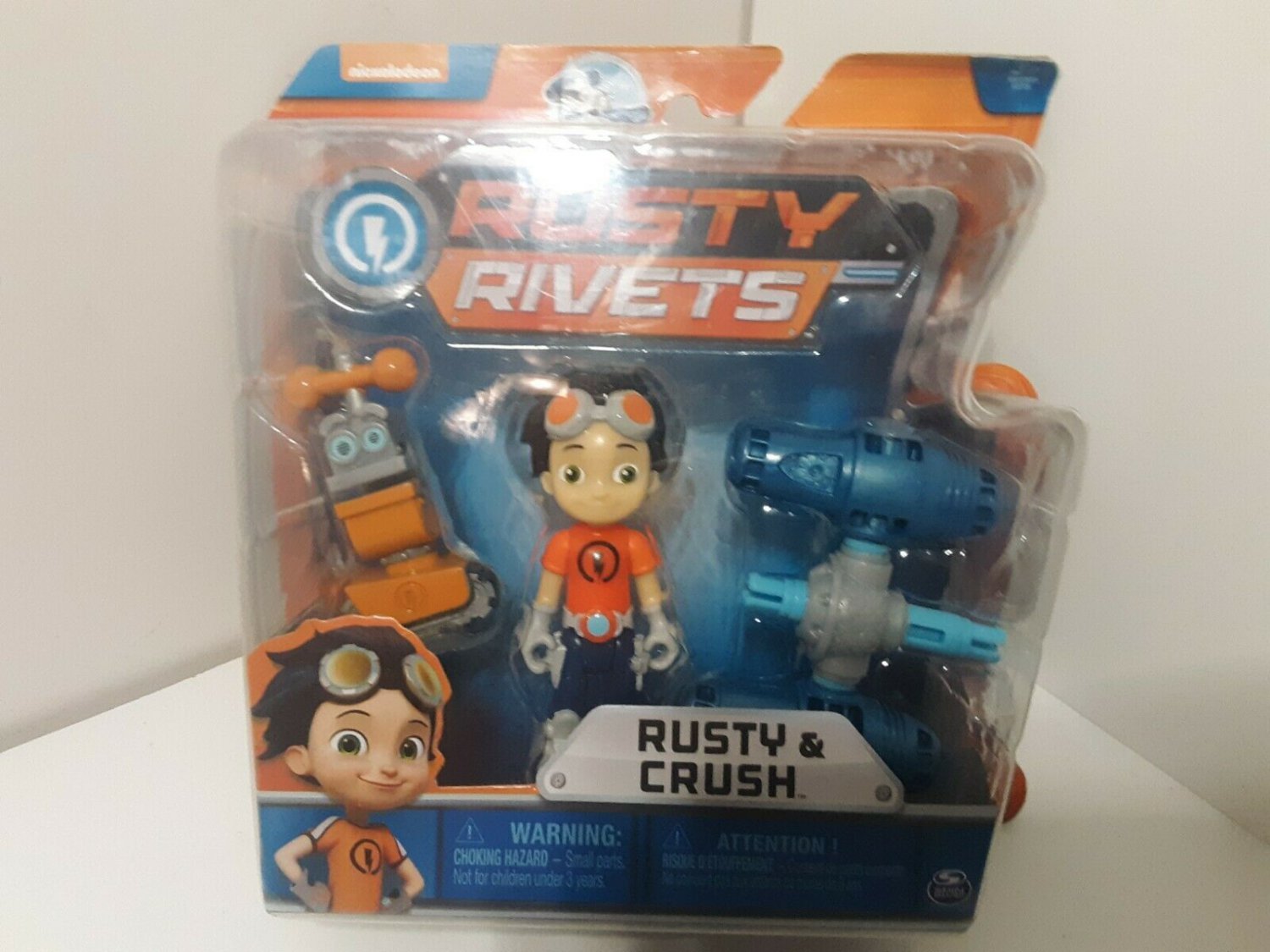 Nickelodeon Rusty Rivets Rusty & Crush Action Figure Brand New Factory ...