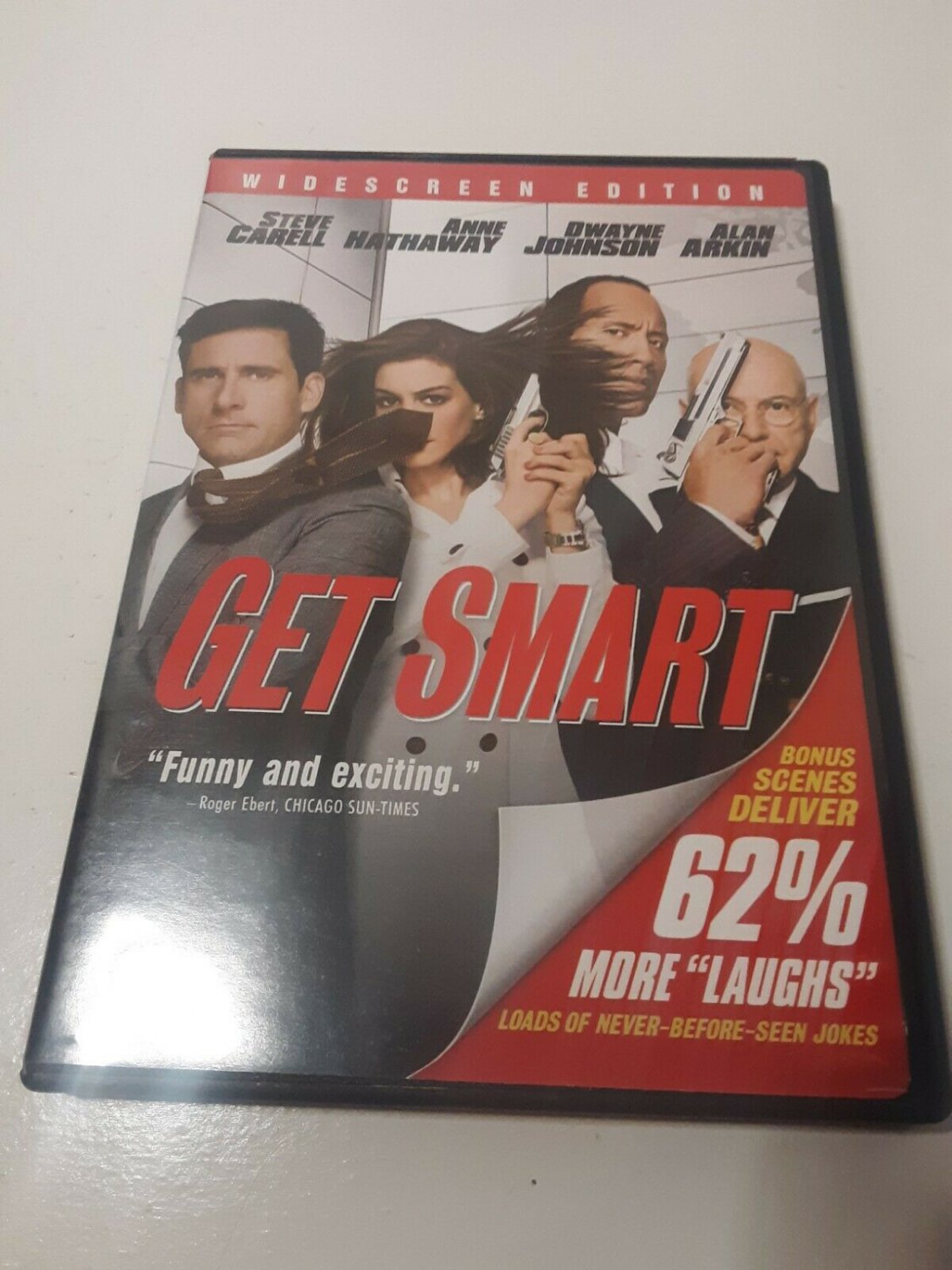 Get Smart DVD Steve Carell Dwayne Johnson