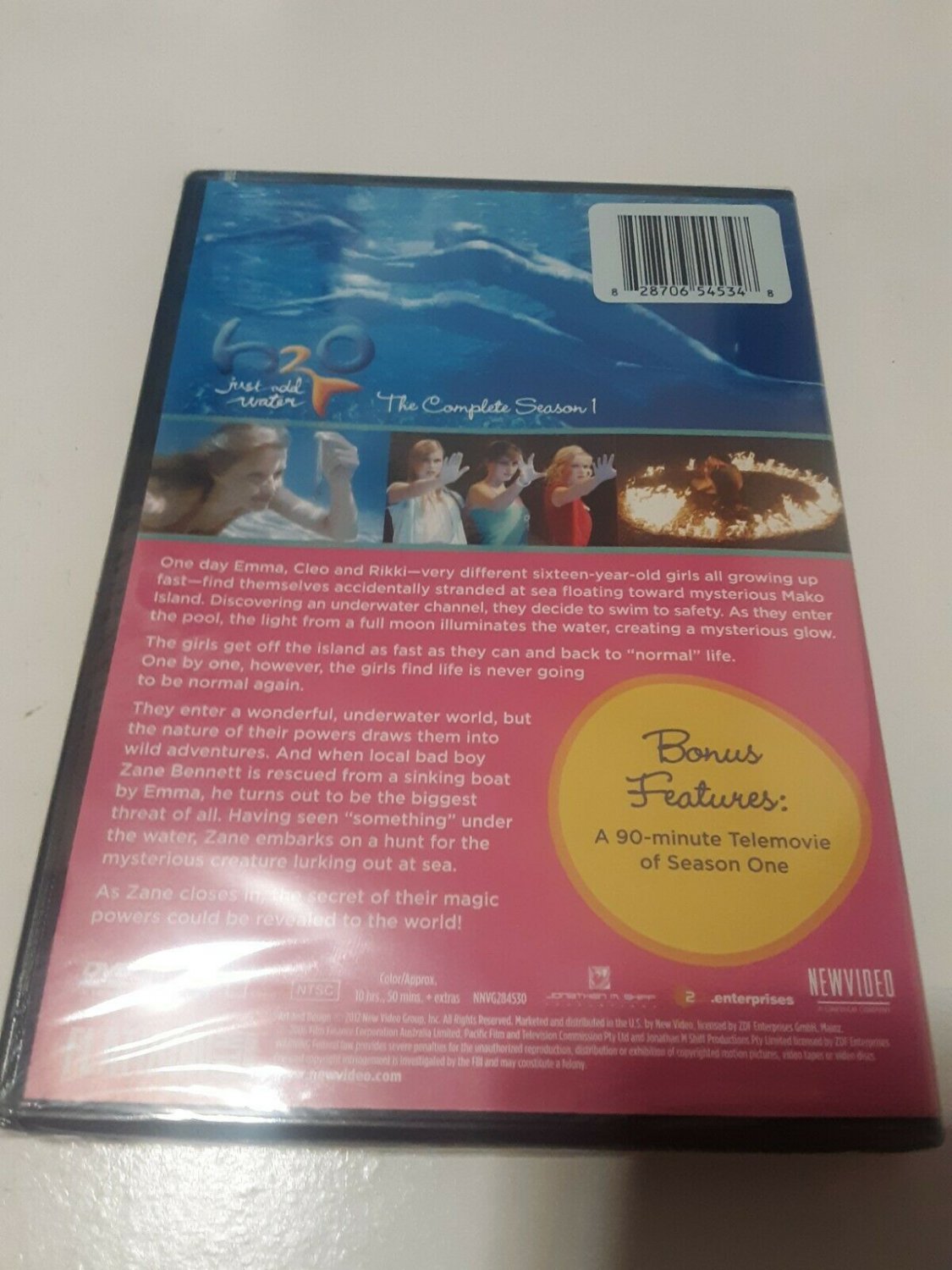 Nickelodeon H2O Just Add Water The Complete Season 1 DVD Brand New Sealed