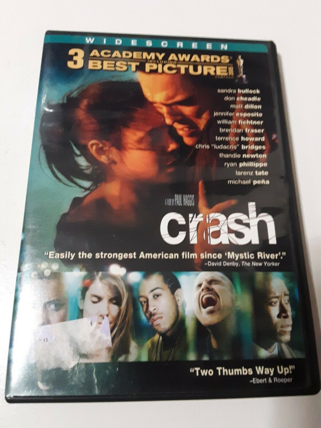 Crash DVD Sandra Bullock
