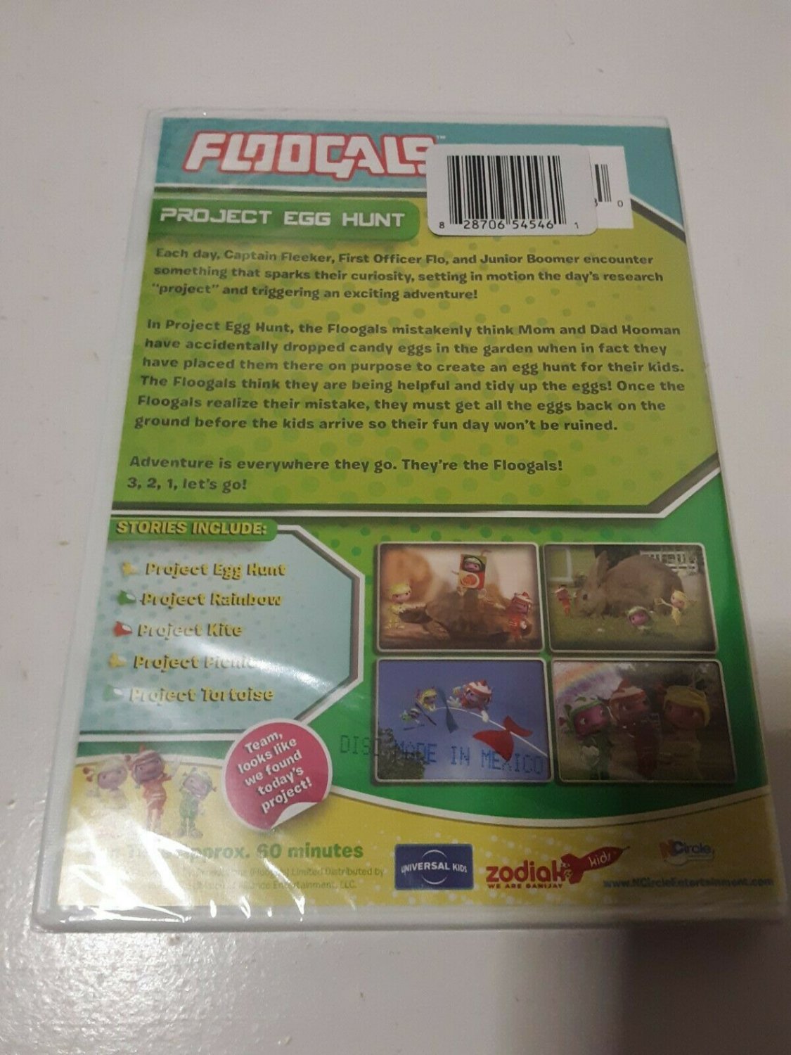 Floogals Project Egg Hunt Easter DVD Brand New Factory Sealed