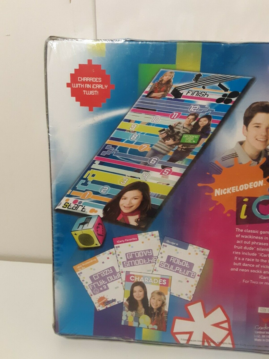Nickelodeon I Carly Charades Board Game Brand New Factory Sealed