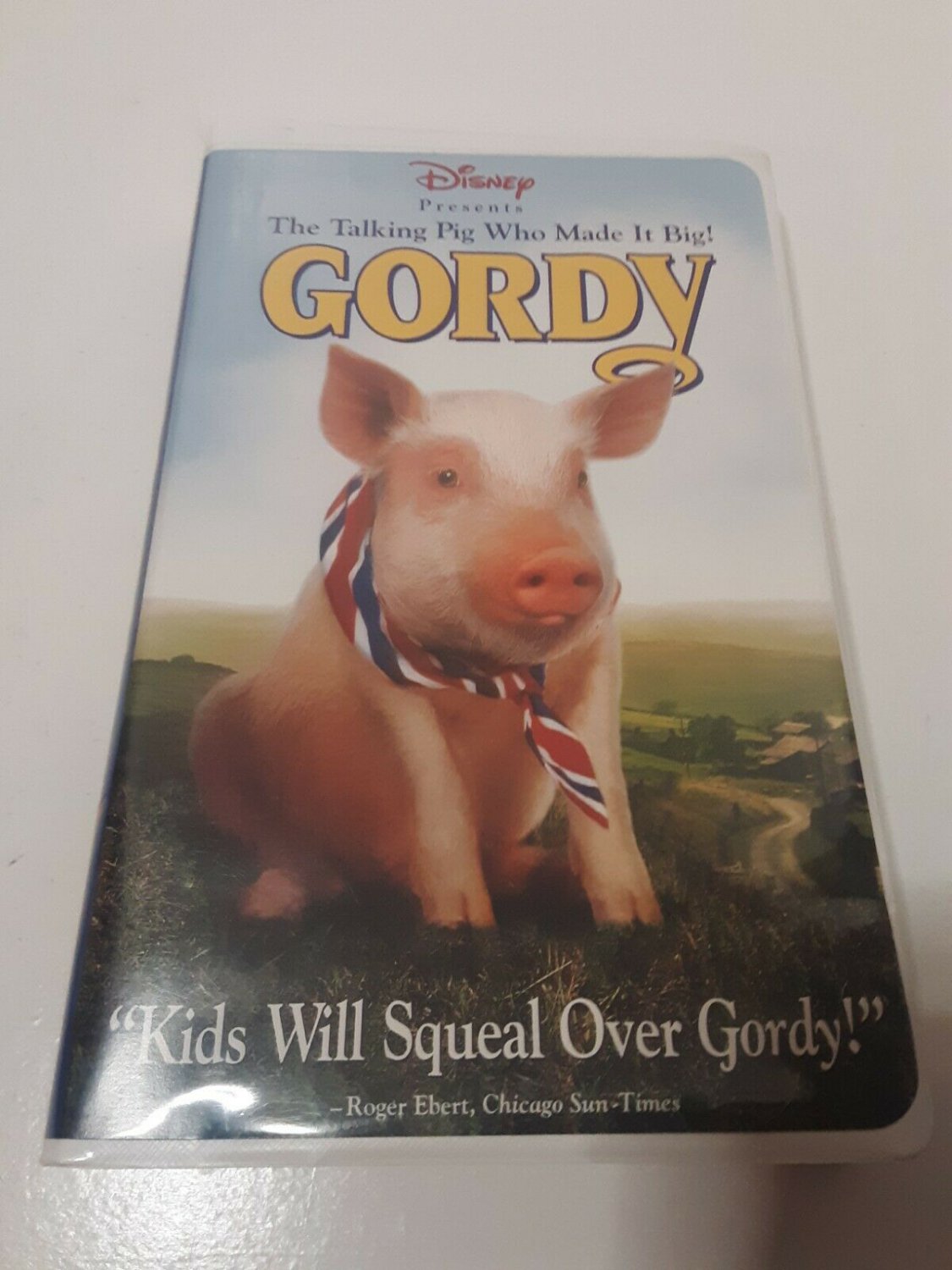 Disney Presents Gordy VHS Tape