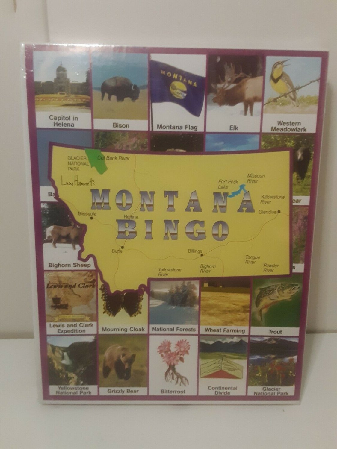 Lucy Hammett's Montana Bingo Game Brand New Factory Sealed