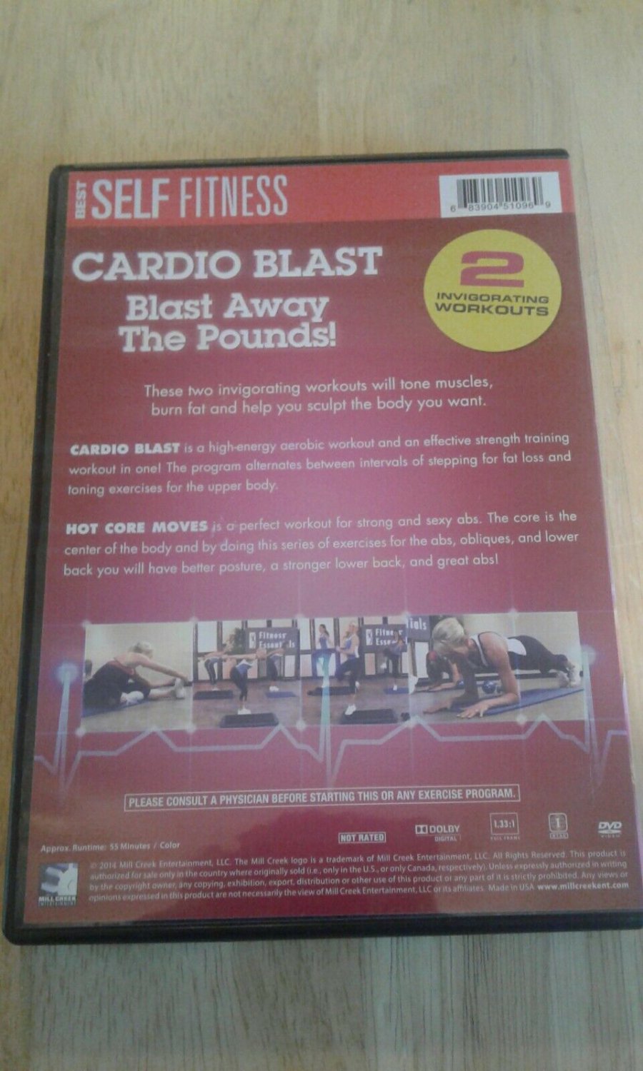 Best Self Fitness Cardio Blast DVD