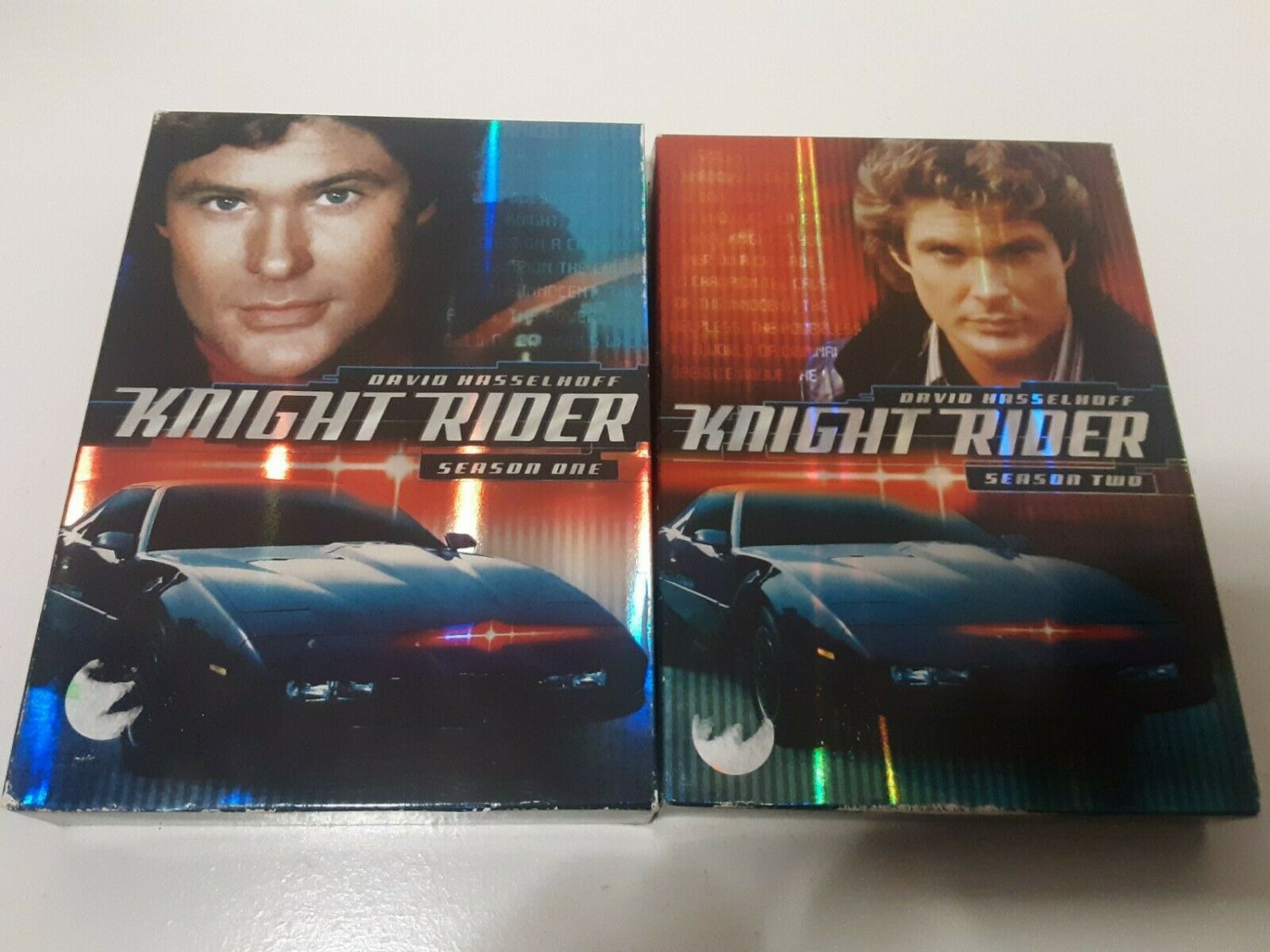 Knight Rider Seasons One & Two DVD Set David Hasselhoff
