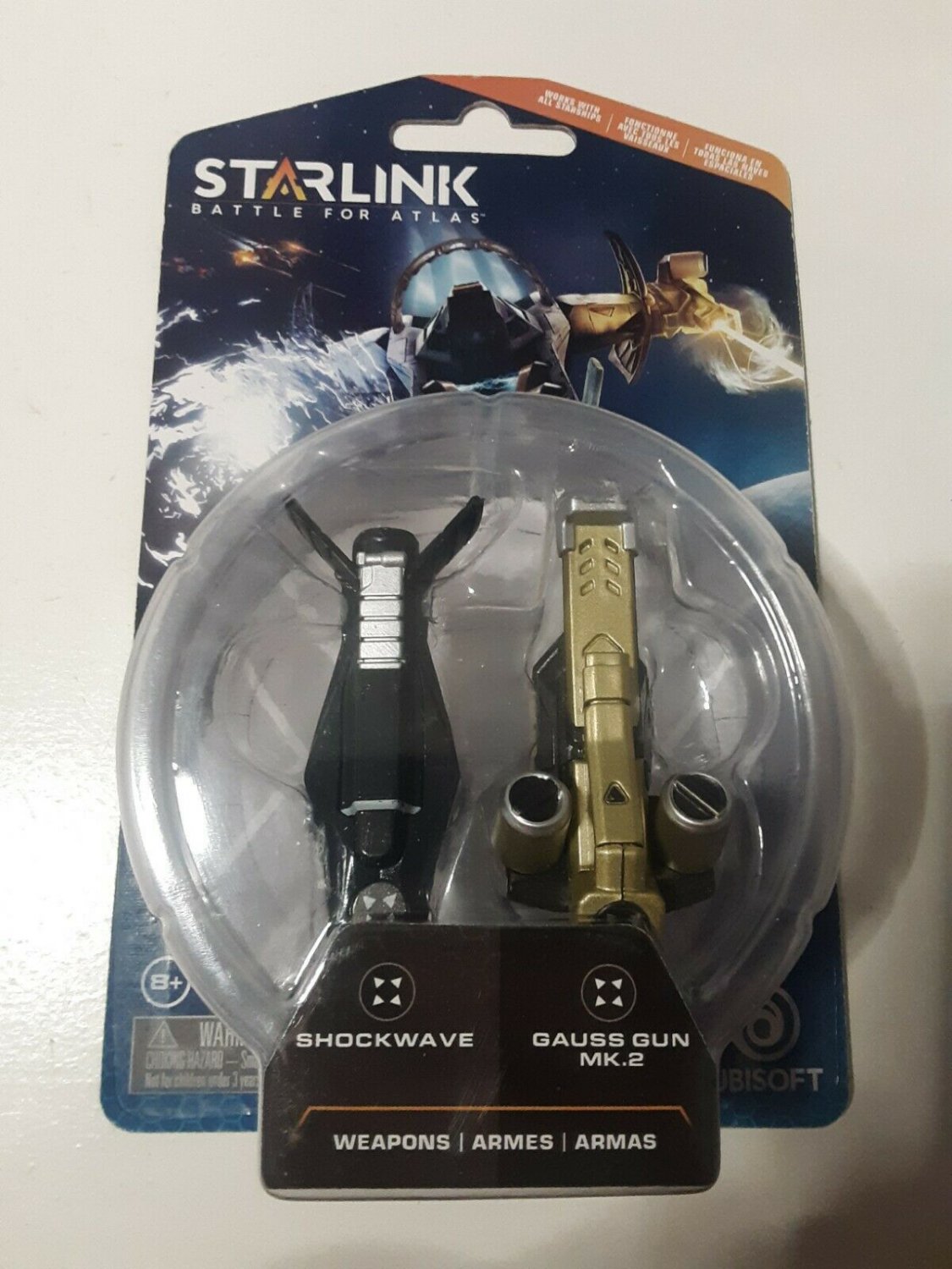Starlink Battle For Atlas Shockwave Gauss Gun MK.2 Weapons Brand New Sealed