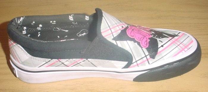 GIRLS Airwalk ROCK GRAPHIC SKATE SHOES Slip-On Sneaker YOUTH SIZE 5M ...